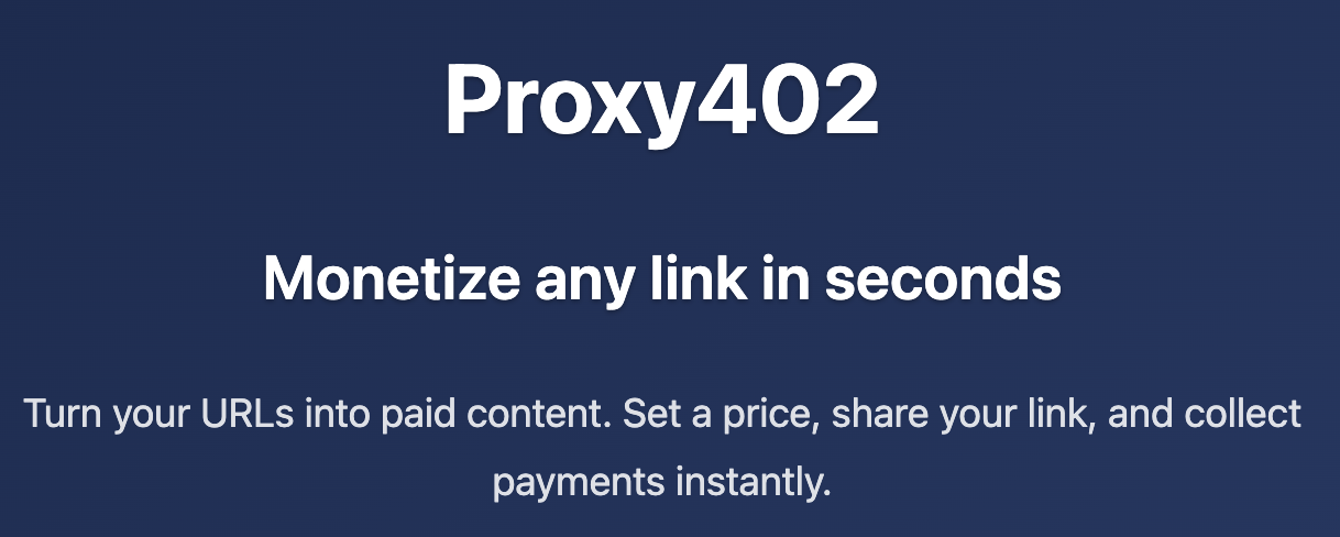 Verifying Requests | Proxy402 Docs